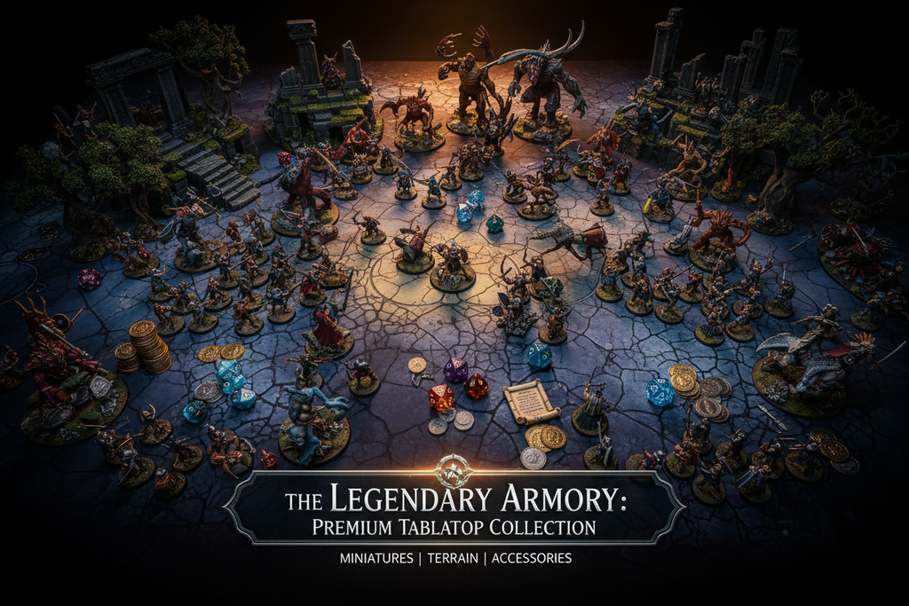 Miniatures & Terrain - 3D Printed RPG Figures D&D Warhammer - Open ...