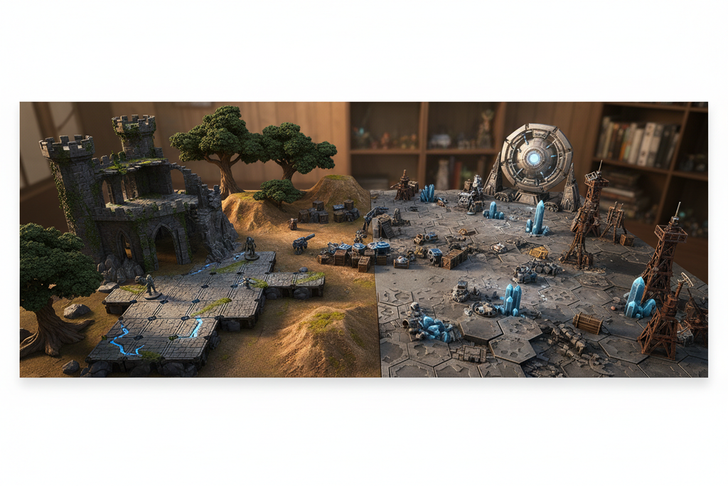 3D Terrain & Scenery | Tabletop Wargaming Terrain - Open Gaming Store ...