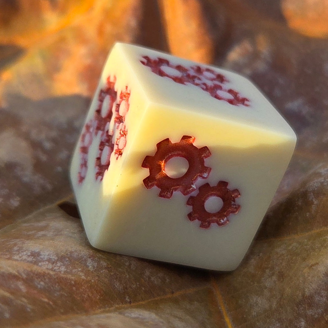 Sun & Moon Beveled D2 Coin - Handmade Resin TTRPG Flip Dice – Open ...