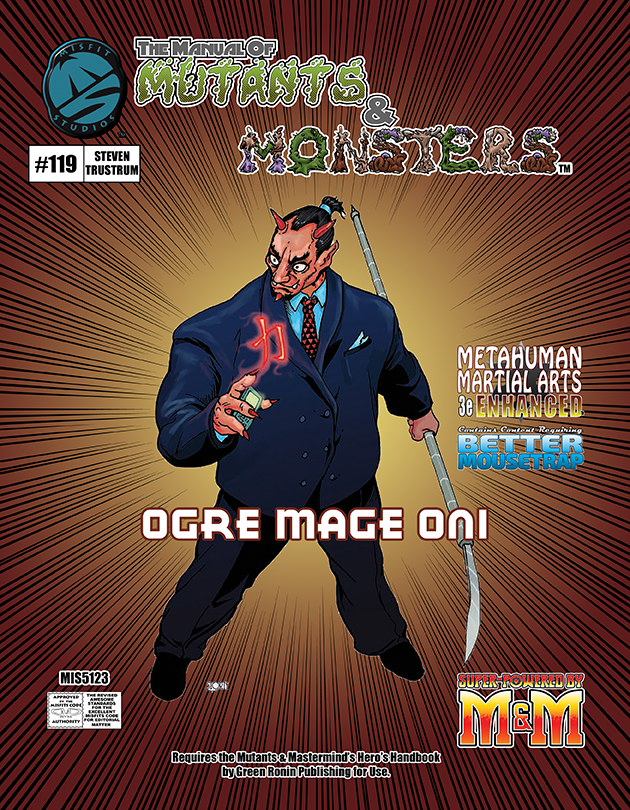 The Manual of Mutants & Monsters: Ogre Mage Oni for M&M 3e – Open Gaming Store