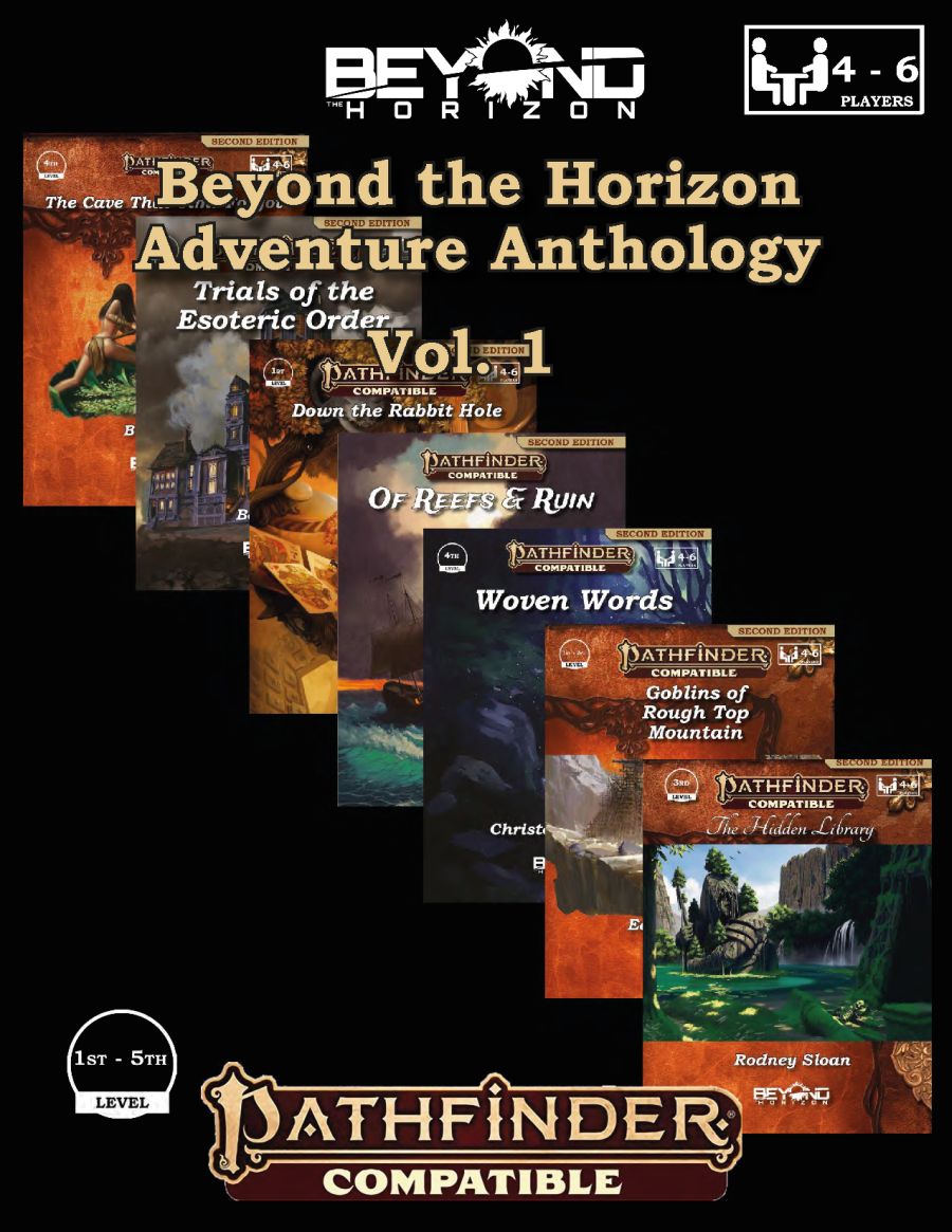 This is an anthology for Pathfinder Second Edition (PF2) of 7 short ...