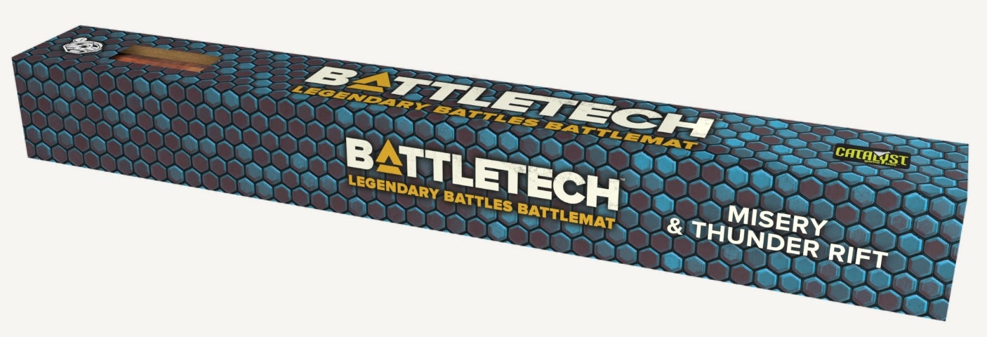 BattleTech: Battle Mat - Legendary Battles - Misery & Thunder Rift ...