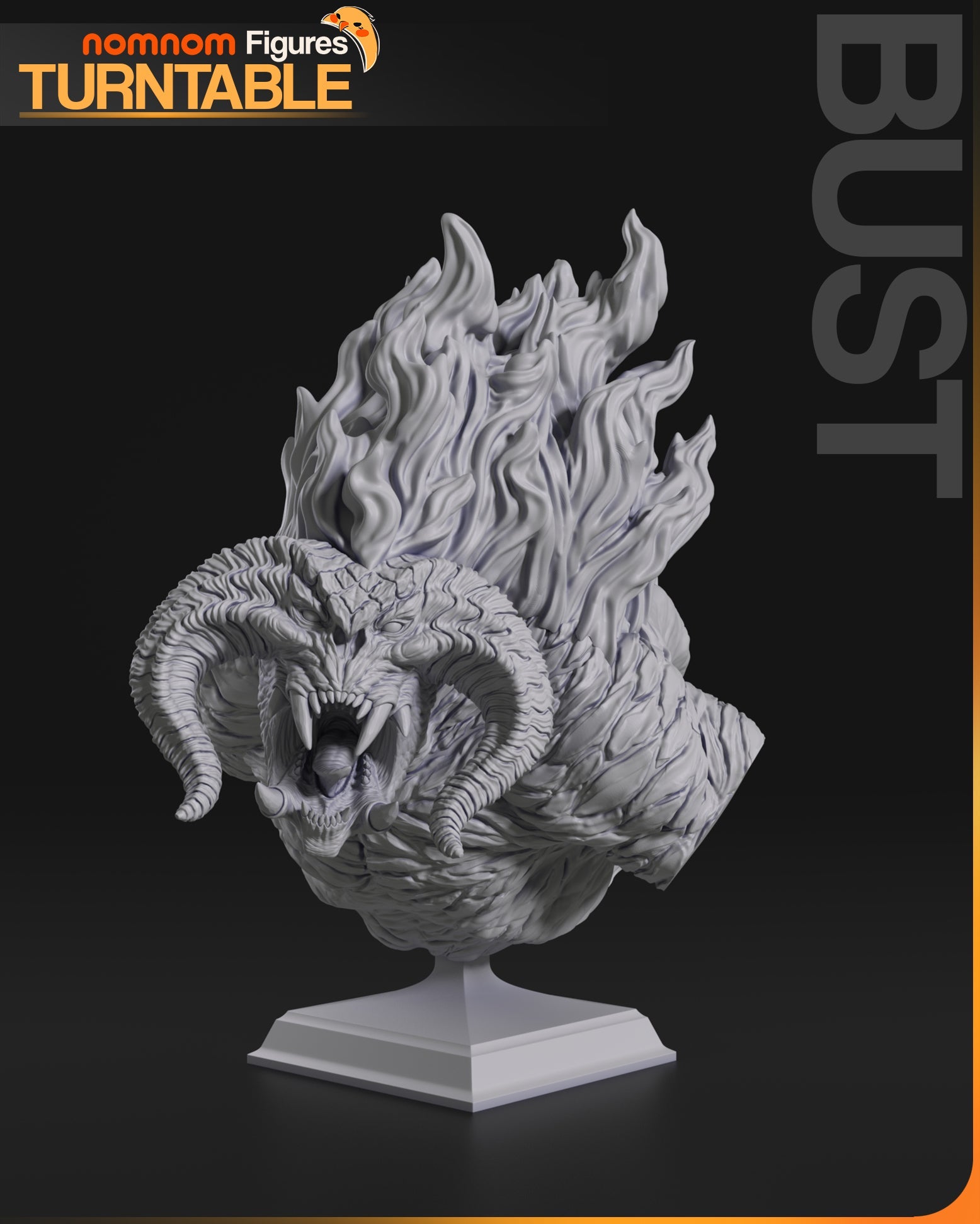Balrog - LoTR - 1:10 Scale, 75mm, Bust – Open Gaming Store