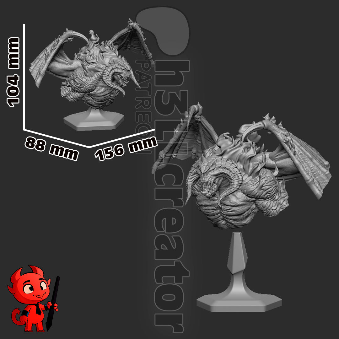 Balrog - LoTR - 1:45 Scale, Bust – Open Gaming Store