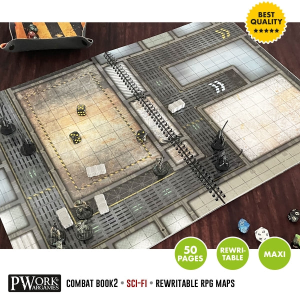 Combat Book 2: Sci-Fi Rewritable Combat Maps for Tabletop RPGs – Open ...
