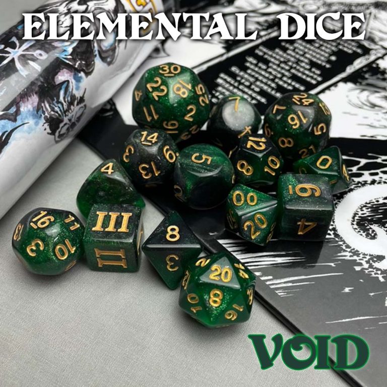Dungeon Crawl Classics Dice: Elemental - Void – Open Gaming Store