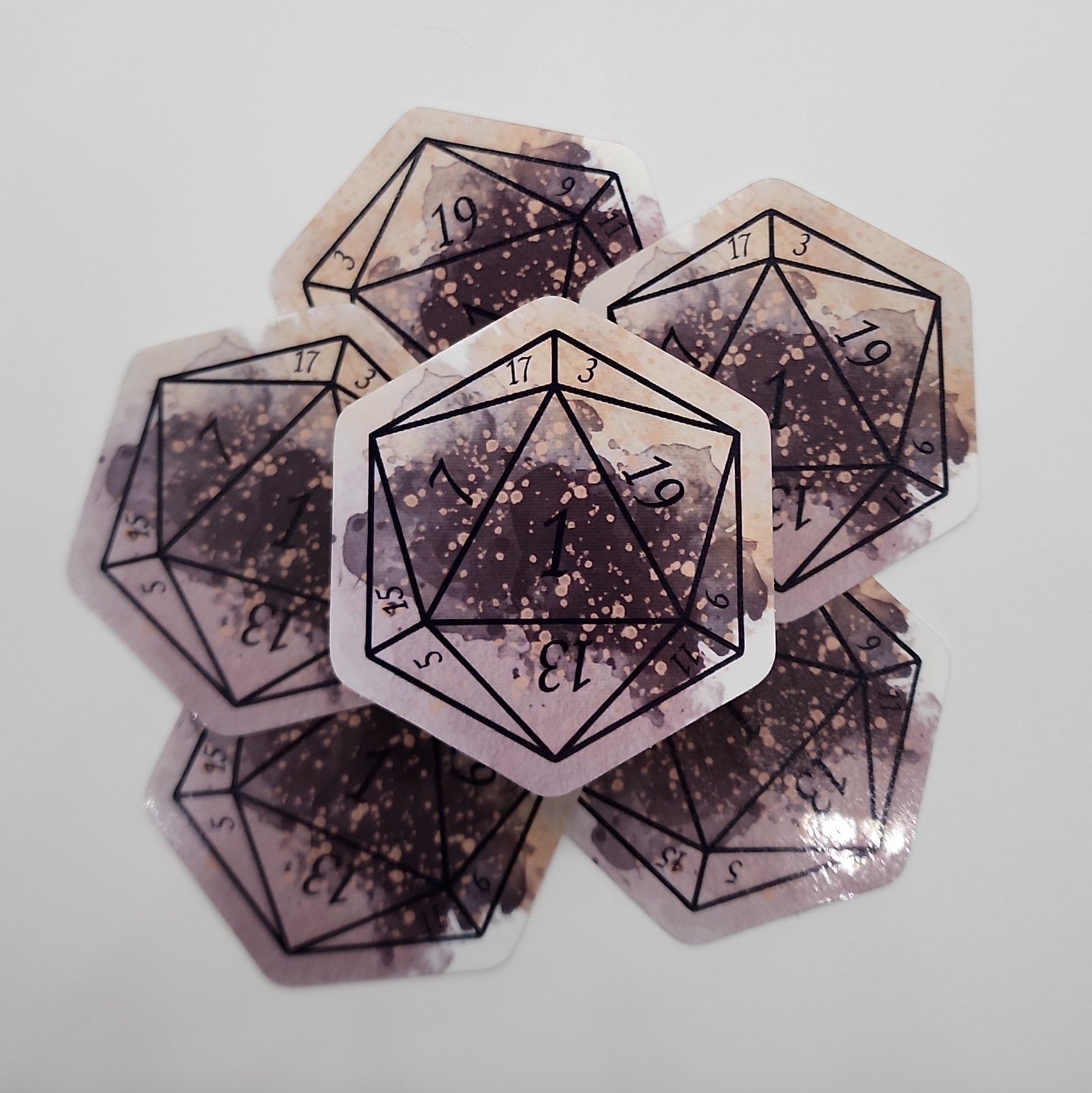 Hunter's Mark Nat 1 D20 Sticker – Open Gaming Store