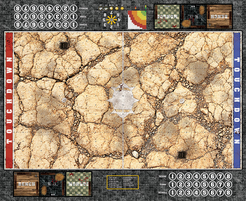 Mats by Mars: Desert Fantasy Football Play Mat / Pitch – Open Gaming Store