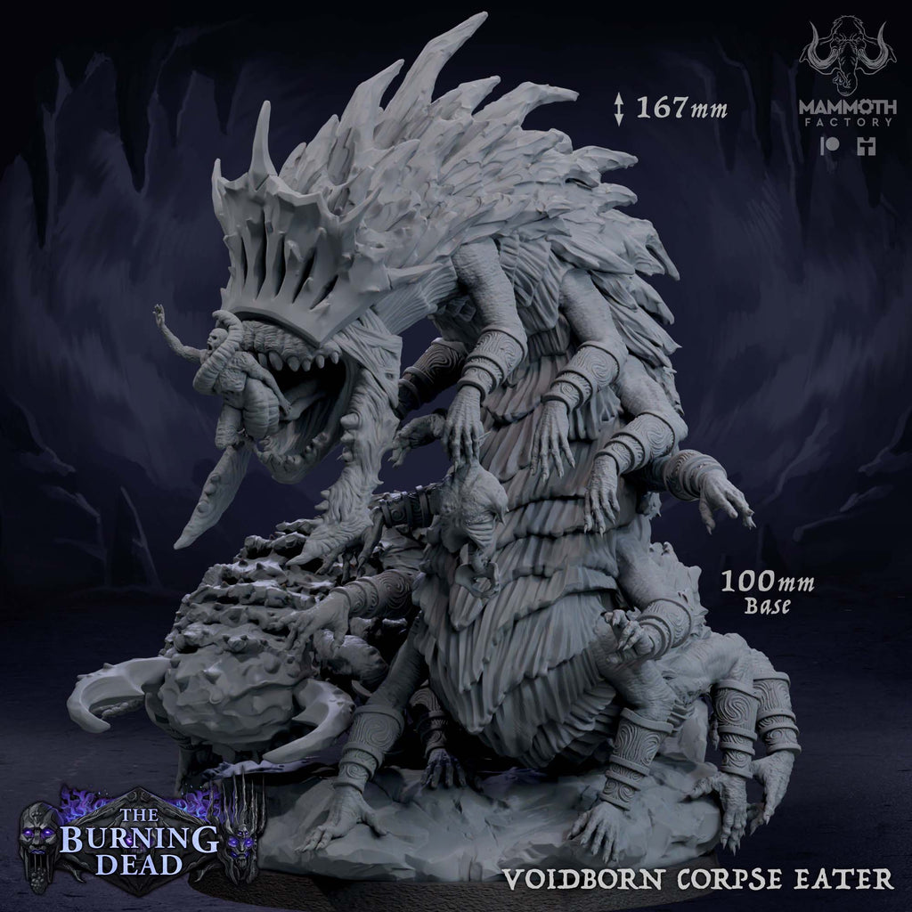 Voidborn Corpse-Eater – The Burning Dead Horror Miniature – Open Gaming ...