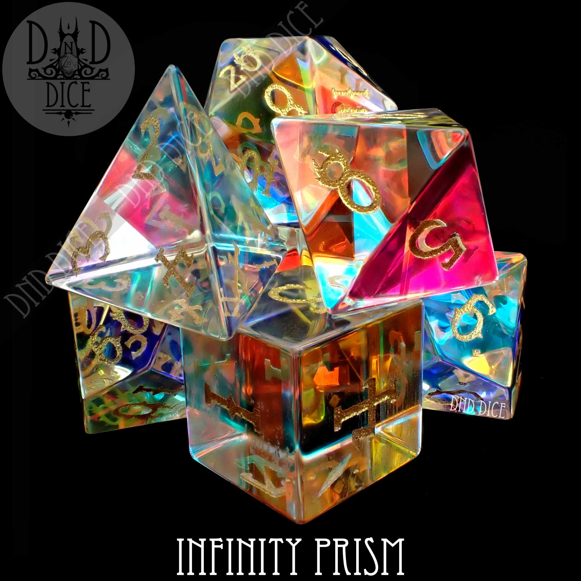 Infinity Prism 7 Dice Set (Gift Box) – Open Gaming Store