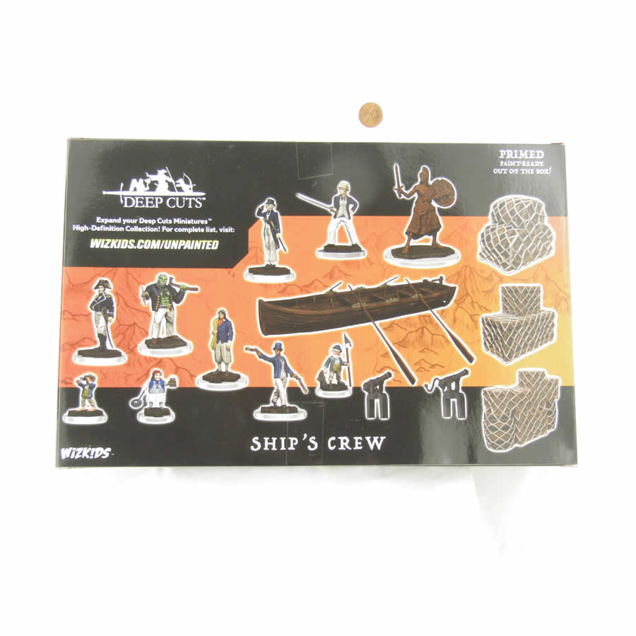 WZK90593 Ships Crew Boxed Set Miniature Figure WizKids Deep Cuts Unpai ...