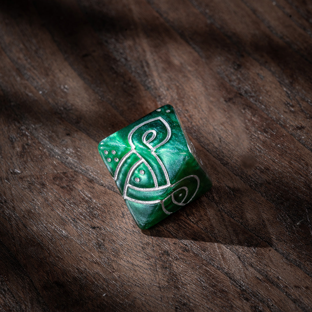 D4 & D8 Knot Dice - Large Flat Triangle – Open Gaming Store