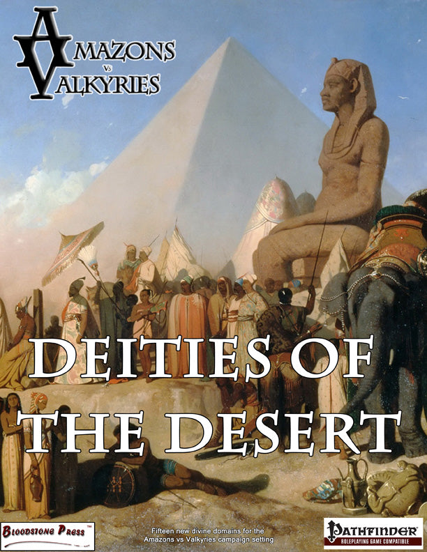 Amazons vs Valkyries: Deities of the Desert – Open Gaming Store