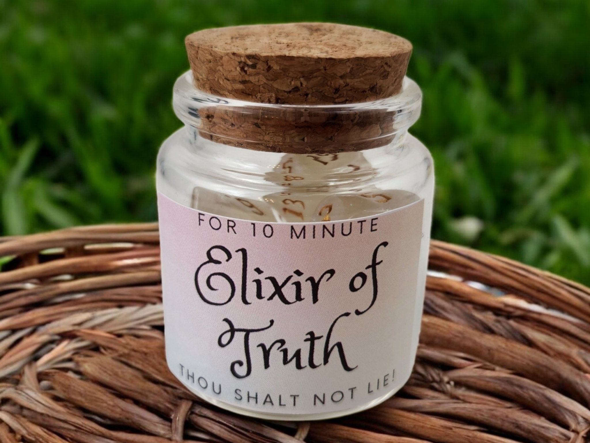 Elixer of Truth dice jar potion – Open Gaming Store