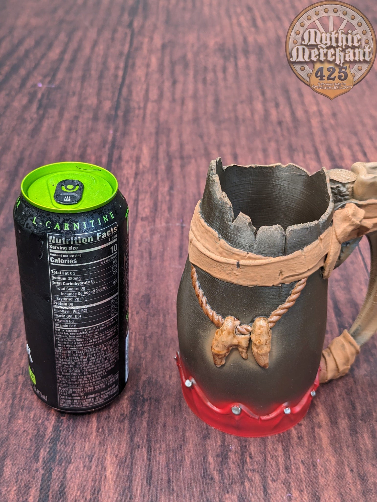 Barbarian Class 3D Printed Mythic Mug Stein | Tabletop RPG Gaming Cosp ...