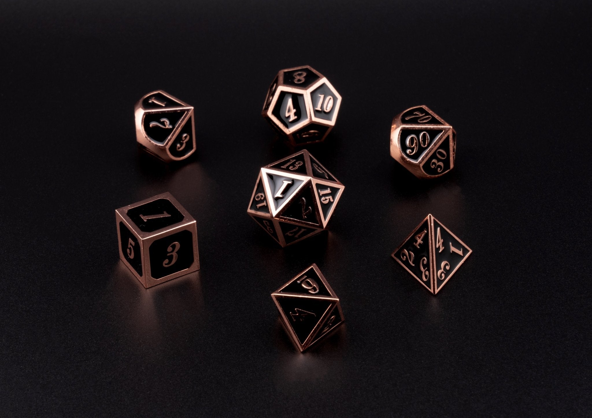 Onyx Midnight Dice Set – Open Gaming Store