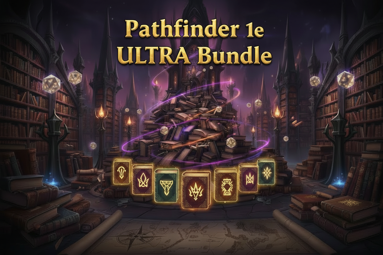 Ultimate Pathfinder 1e Bundle | 7 Mega-Bundles 10,000+ Pages - Complete ...