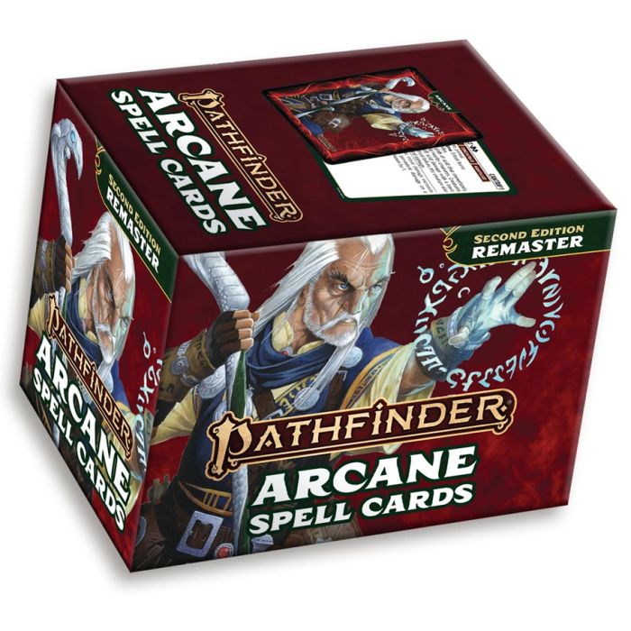 Pathfinder: Remastered Arcane Spell Cards – Open Gaming Store