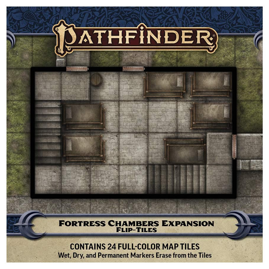 Pathfinder: Flip-Tiles - Fortress Chambers Expansion – Open Gaming Store