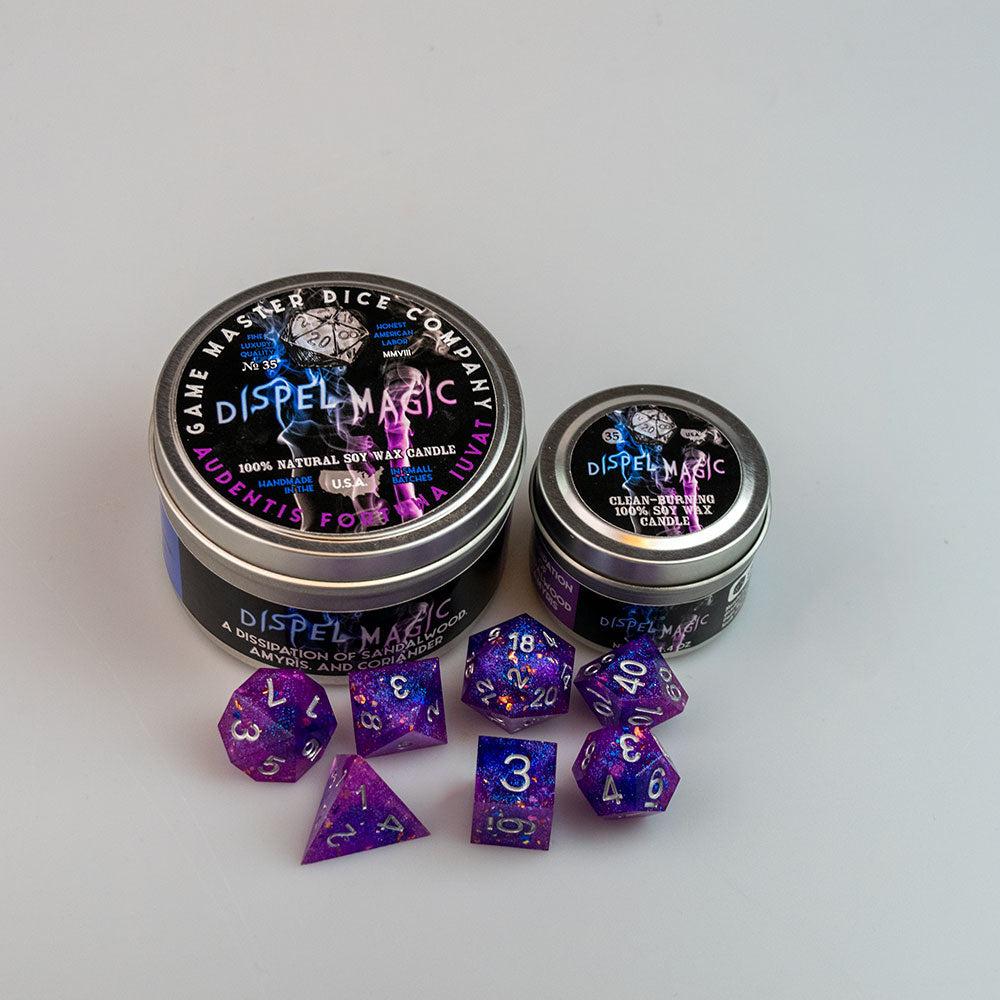 Dispel Magic Gaming Candle – Open Gaming Store