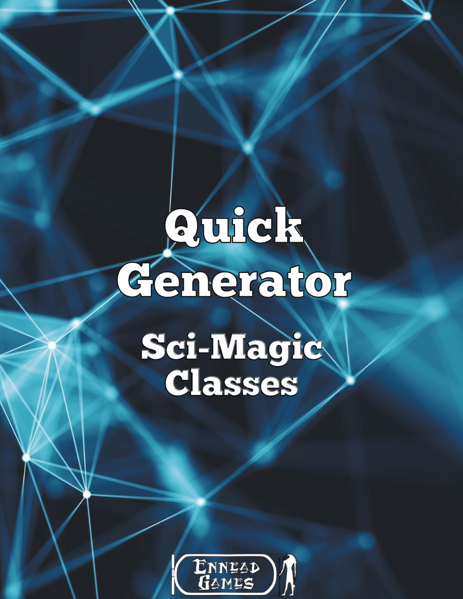 Quick Generator Sci-Magic Classes – Open Gaming Store