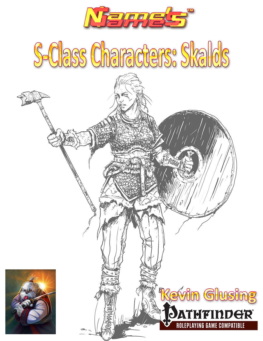 S-Class Characters: Skalds – Open Gaming Store
