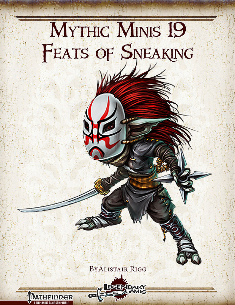 Mythic Minis 19: Feats of Sneaking – Open Gaming Store