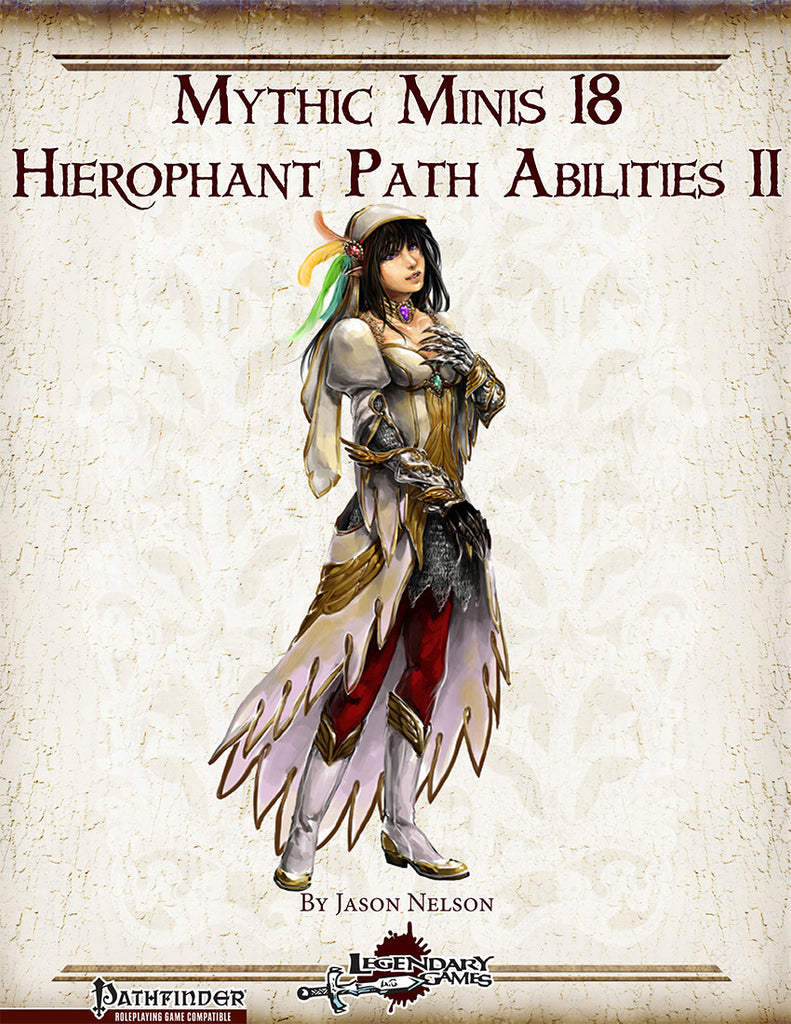 Mythic Minis 18: Hierophant Path Abilities II – Open Gaming Store