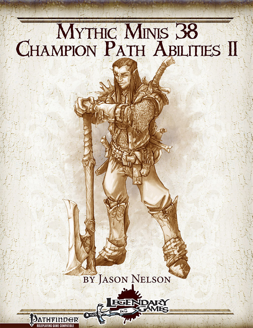 Mythic Minis 38: Champion Path Abilities II – Open Gaming Store