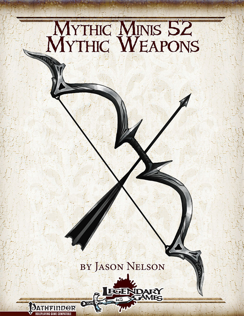 Mythic Minis 52: Mythic Weapons – Open Gaming Store